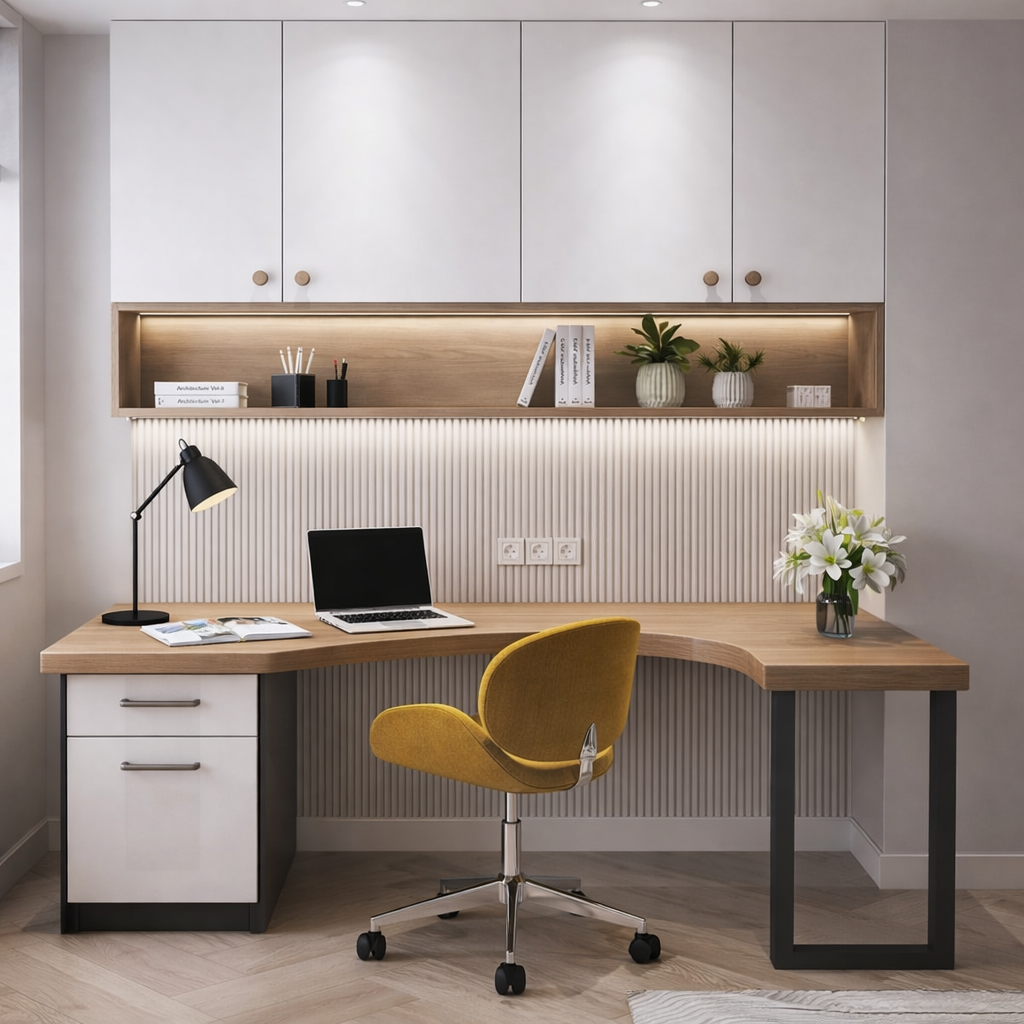 Study Table Designs | Smart Workspace Ideas - Bhumim Interior Designer